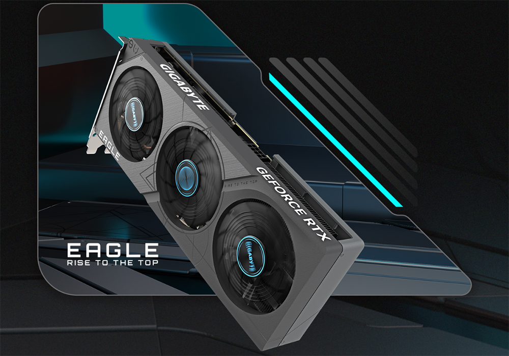 VGA Gigabyte GeForce RTX 4060 Ti EAGLE OC 8GB GDDR6 | Hà Linh Computer